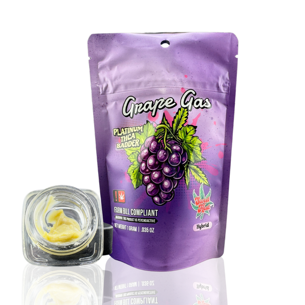 Grape Gas THCa Badder – Sweet Heat